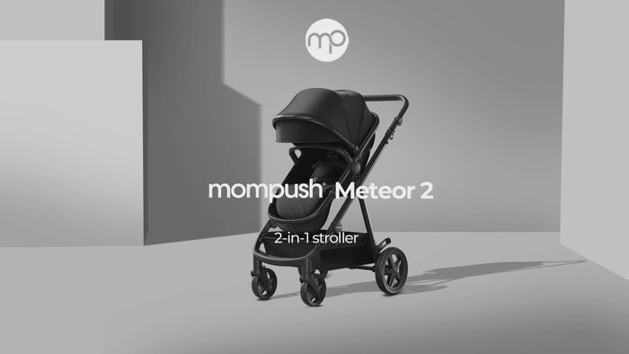 Mompush Meteor Stroller | Perfect 2 in 1 Bassinet Stroller for Babies ...
